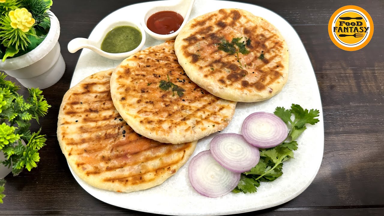 Stuffed Chicken Kulcha Recipe | बिना तंदूर बनाए चिकन कुल्चा रेसिपी ...