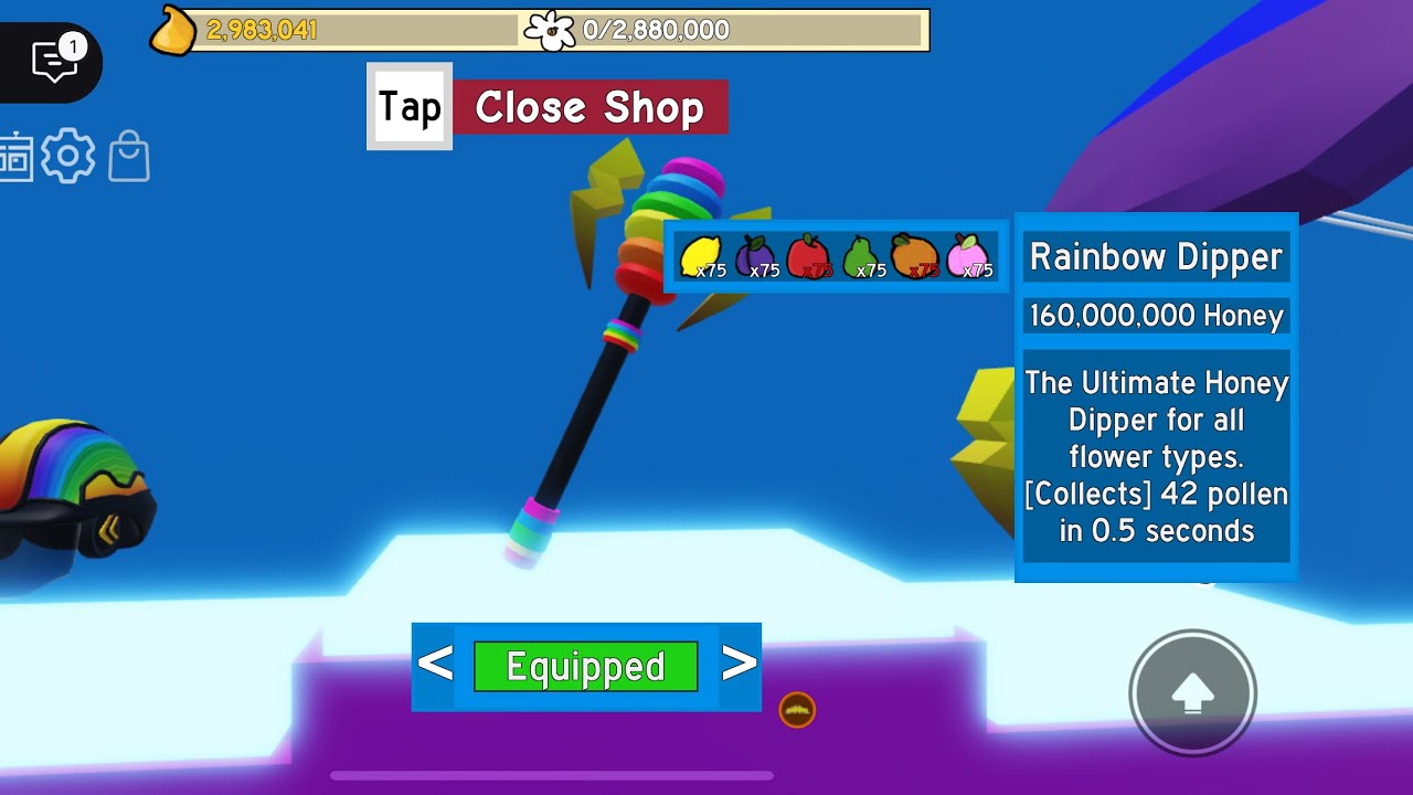 Bee hive kingdom EP.10 Buy Rainbow Dipper! - YouTube