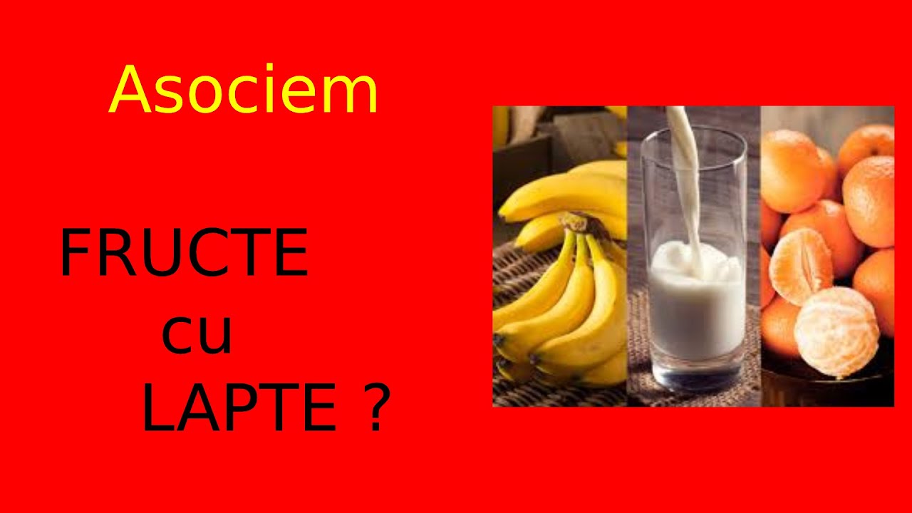 Combinăm lapte cu fructe? Do we combine milk with fruit? - YouTube