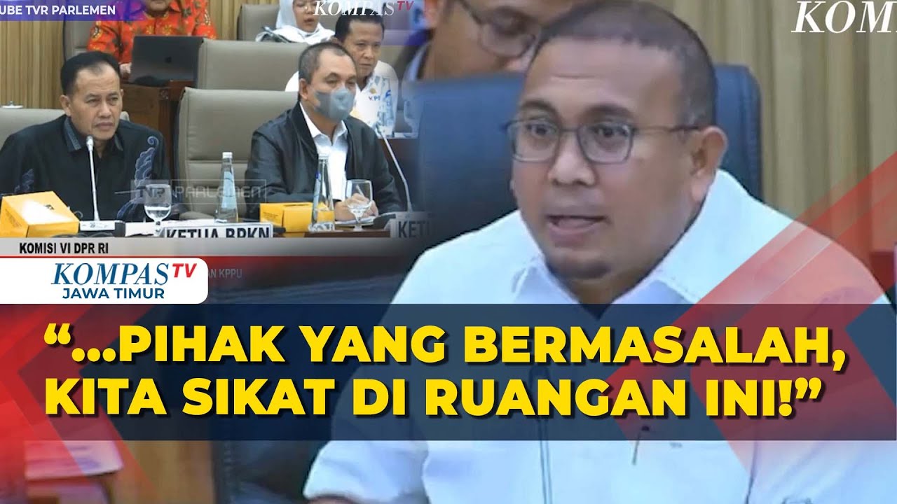 Suasana Memanas! Andre Rosiade Gebrak Meja Saat Sampaikan Kritik ke ...