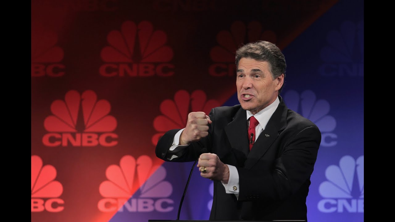 Rick Perry Gaffe (Epic Debate Fail) - YouTube