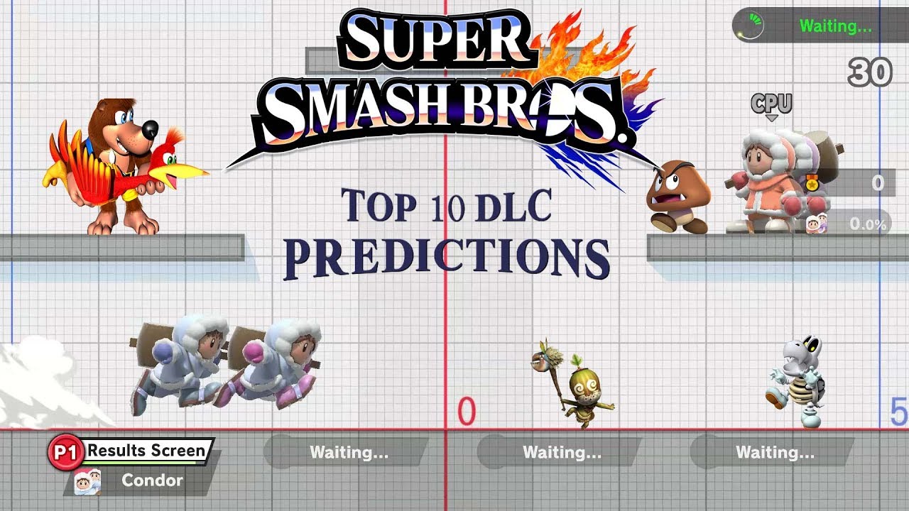 Top 10 DLC Character Predictions for Super Smash Bros Ultimate - YouTube