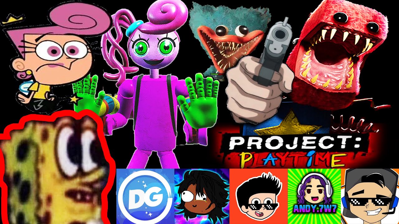 Jugué PROJECT: PLAYTIME con Memes y Youtubers (Mejores momentos) - YouTube