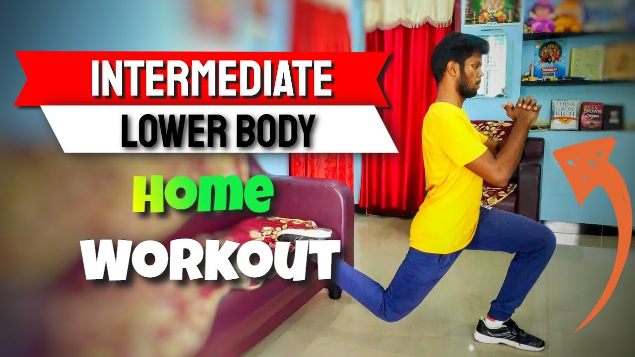 Intermediate Lower Body Workout [At Home] | Calisthenics - YouTube