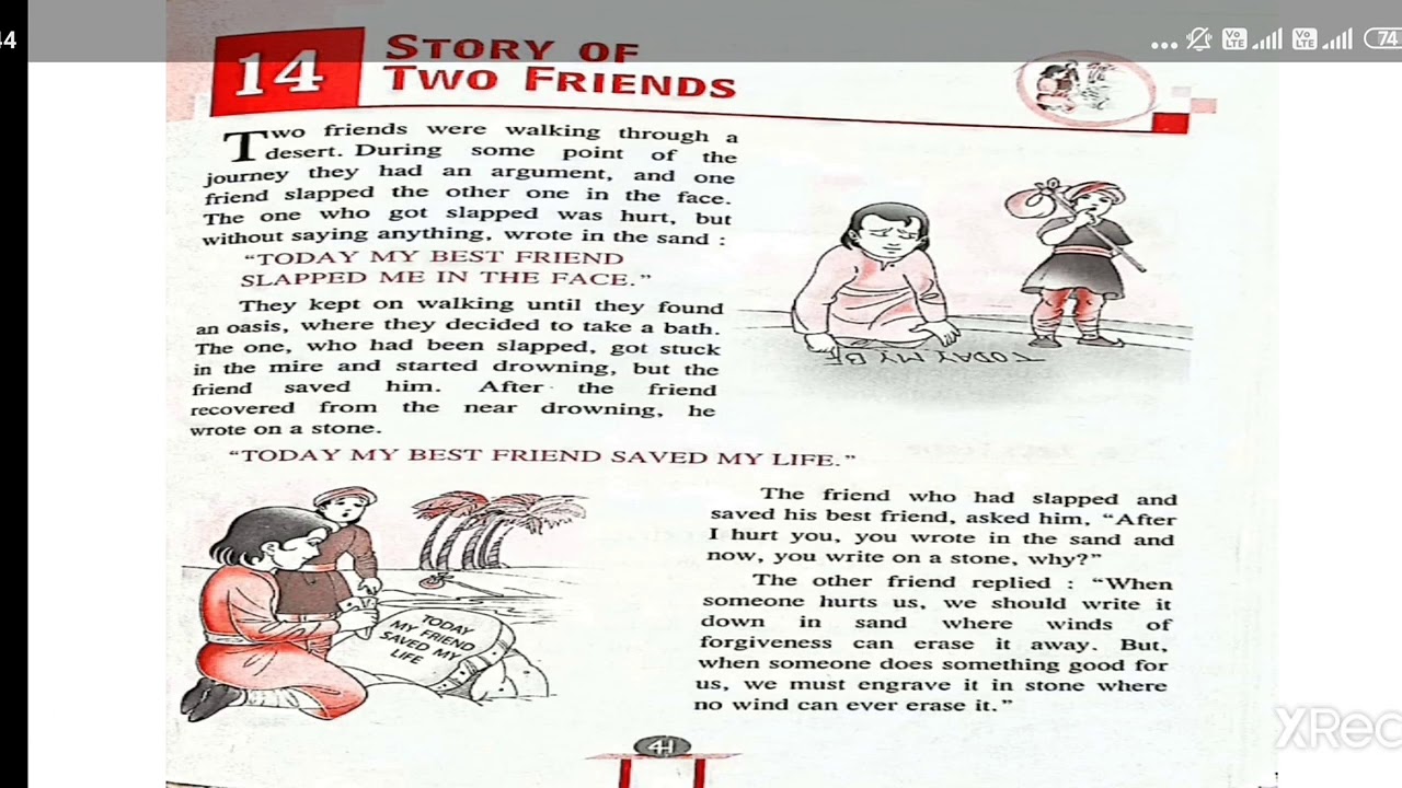 Class 6 Moral Science Lesson 14 Story Of Two Friends YouTube class-6-moral-science-lesson-14-story-of-two-friends-youtube