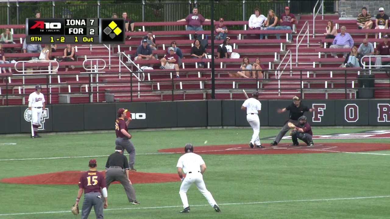 Fordham Baseball vs. Iona Highlights - May 16, 2017 - YouTube
