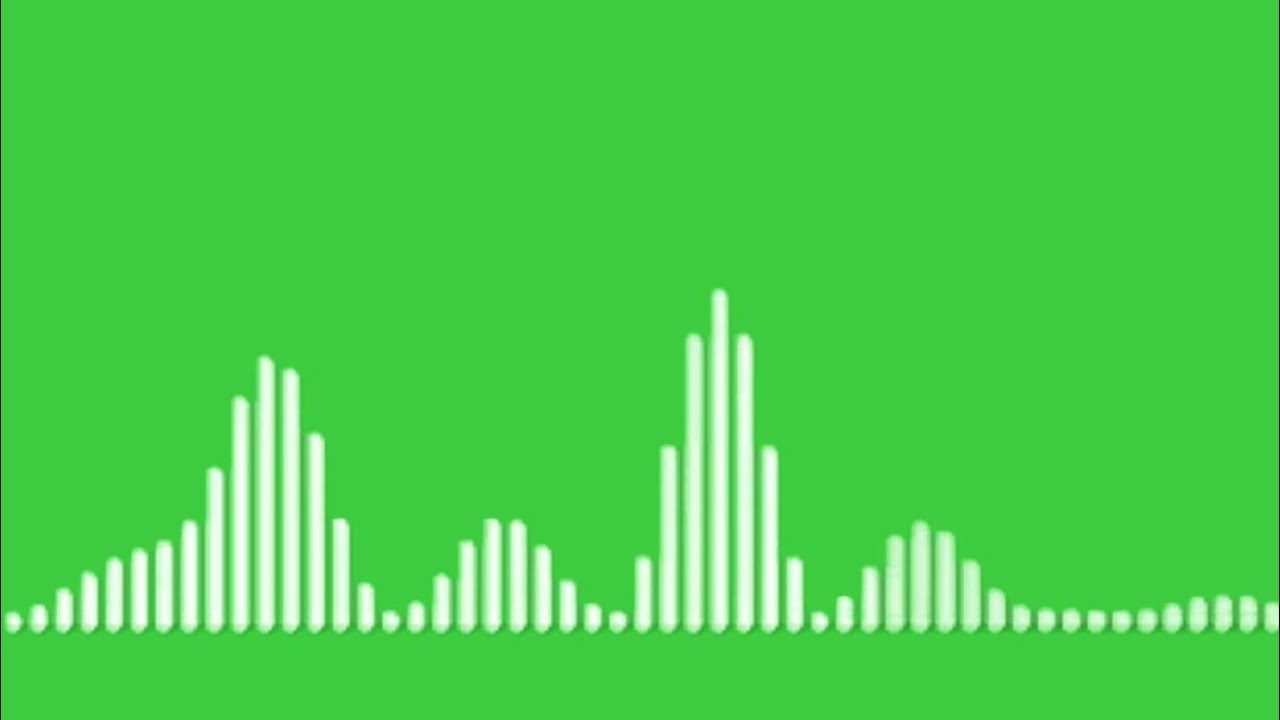 Green Screen, Audio spectrum visualizer, Free Hd - YouTube