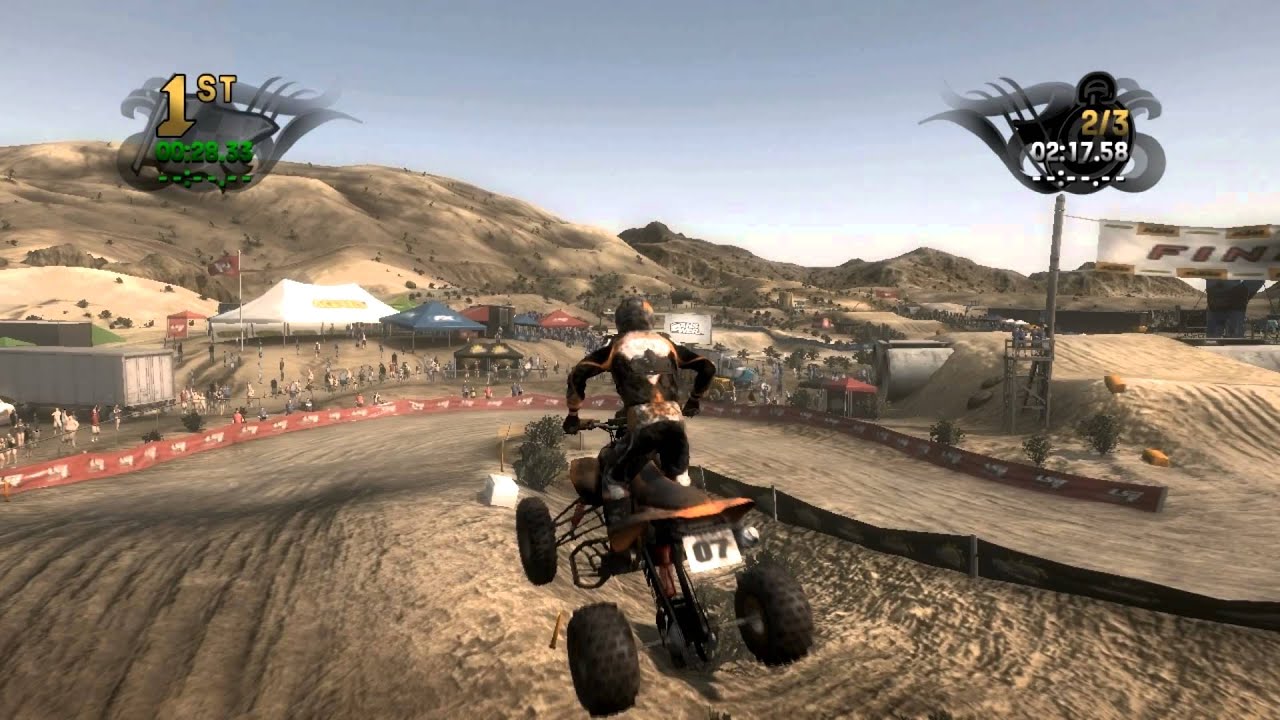 MX VS ATV REFLEX quad race - YouTube