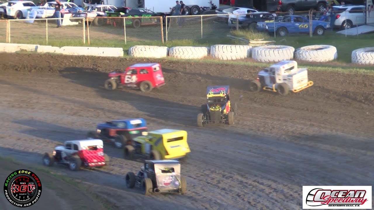 Ocean Speedway June 7th, 2019 South Bay Dwarf Cars Main Event ...