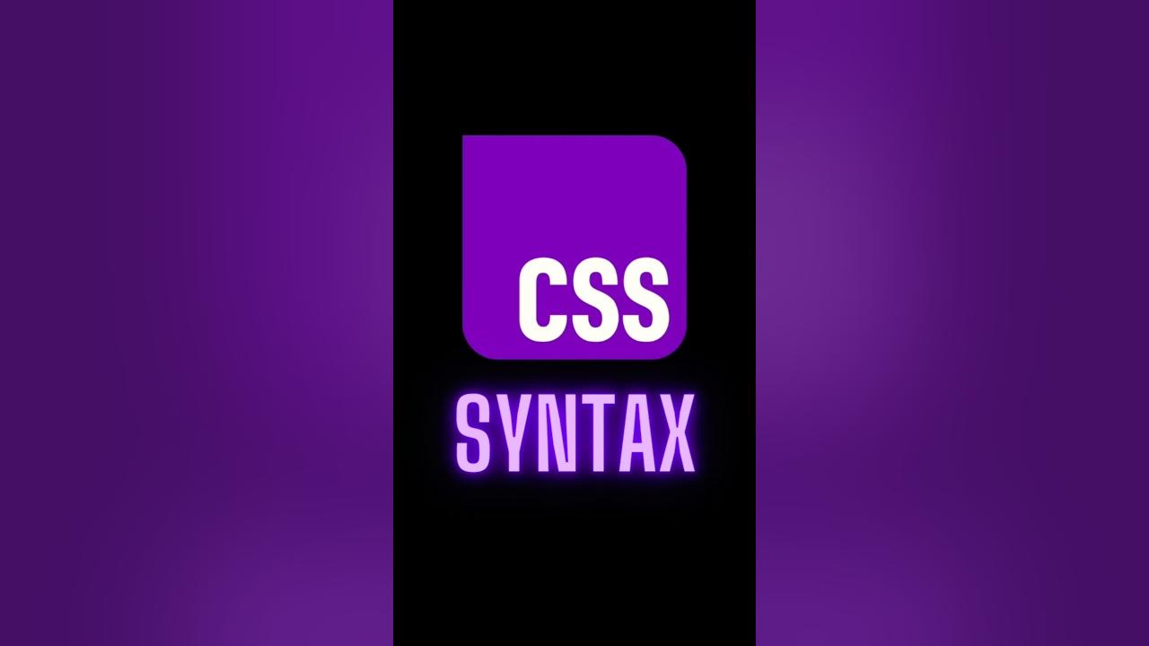 Css Syntax Coding Codingtips Codingtutorial Html Css Shorts