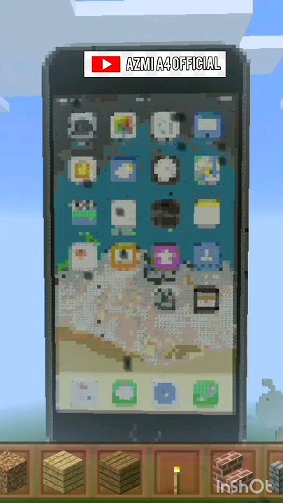 How to make handphone#minecraft #shorts - YouTube