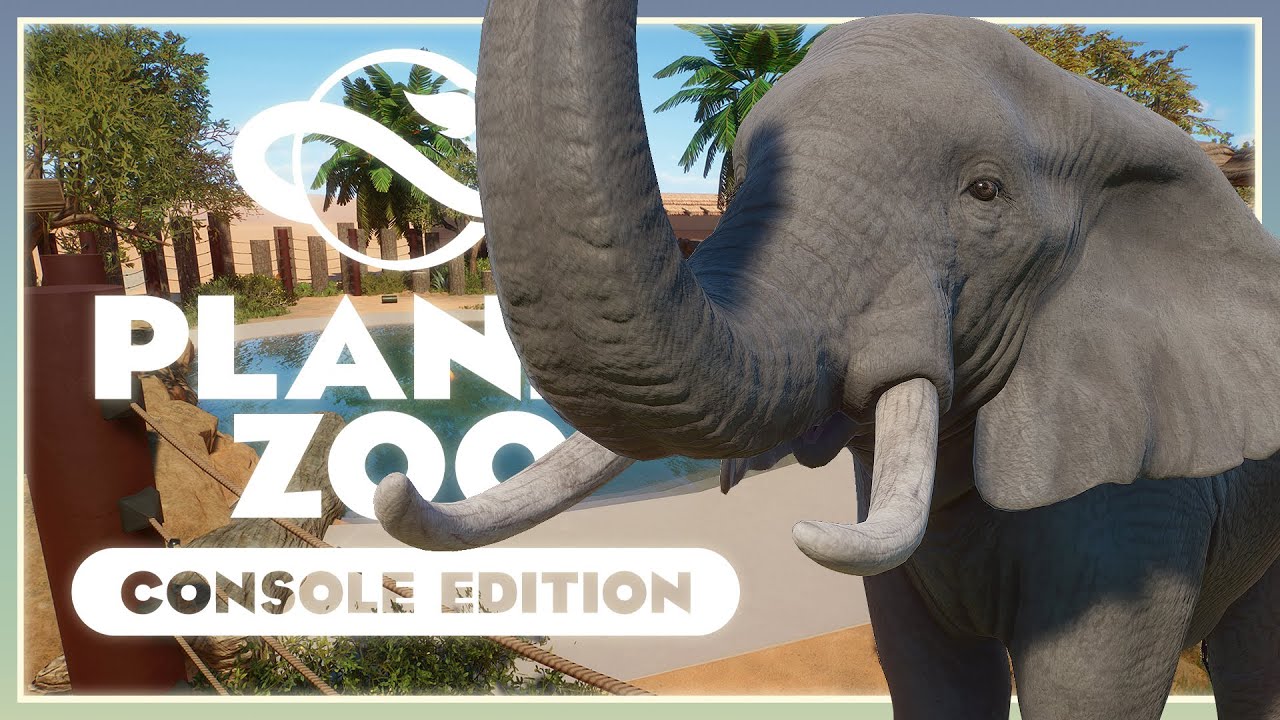 African Elephant Habitat! | Planet Zoo Console Edition | Speed Build - YouTube
