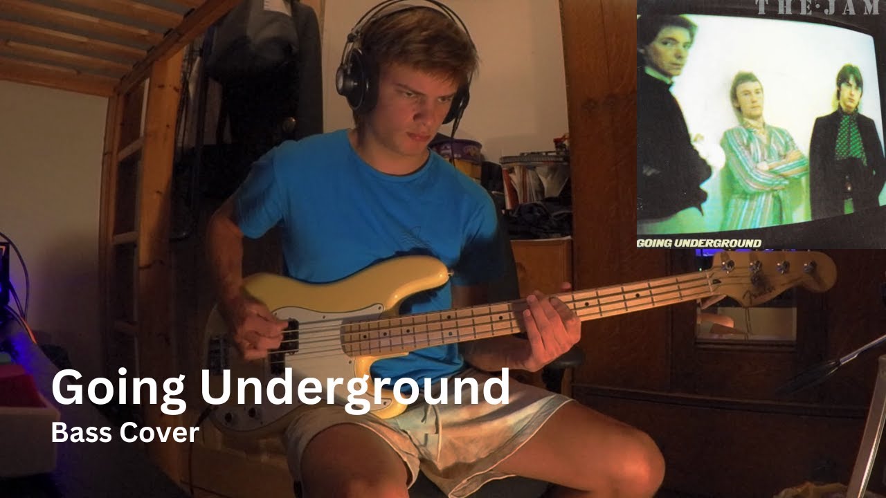 The Jam - Going Underground - Bass Cover - Fender Player Precision ...