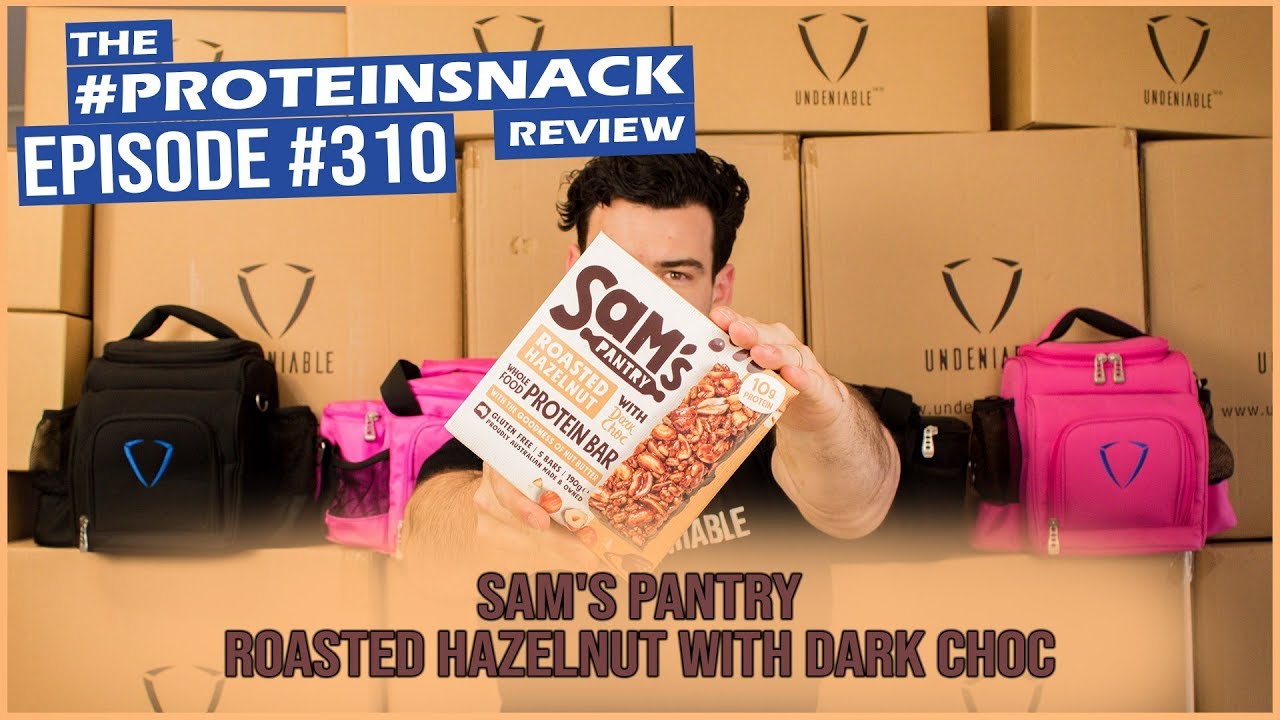 🔔 Sam's Pantry - Roasted Hazelnut with Dark Choc Protein Bar - YouTube