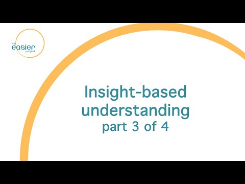 Insight-based understanding - part 3 of 4 - YouTube