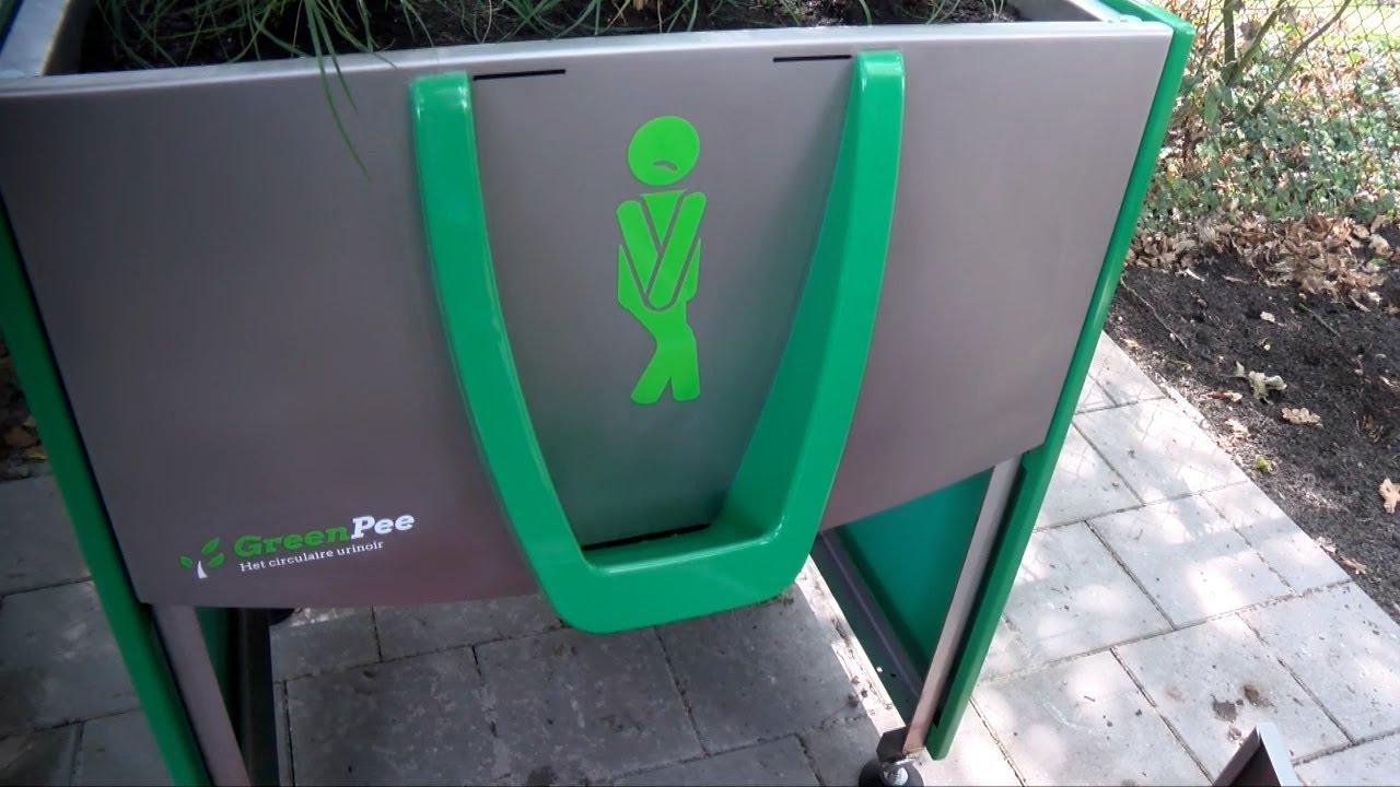 This Amazing Company Greenpee installs hemp urinals in Amsterdam to ...