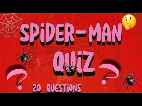 Spider-man quiz 🕷️ Test your knowledge! 🤔 20 questions 🕸️ - YouTube