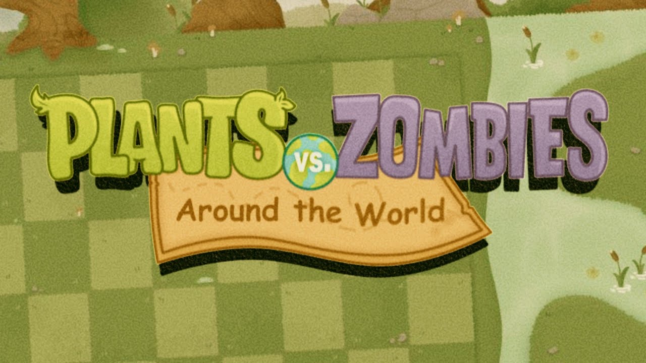 Plants vs Zombies Around the world - тема дневного болота - YouTube