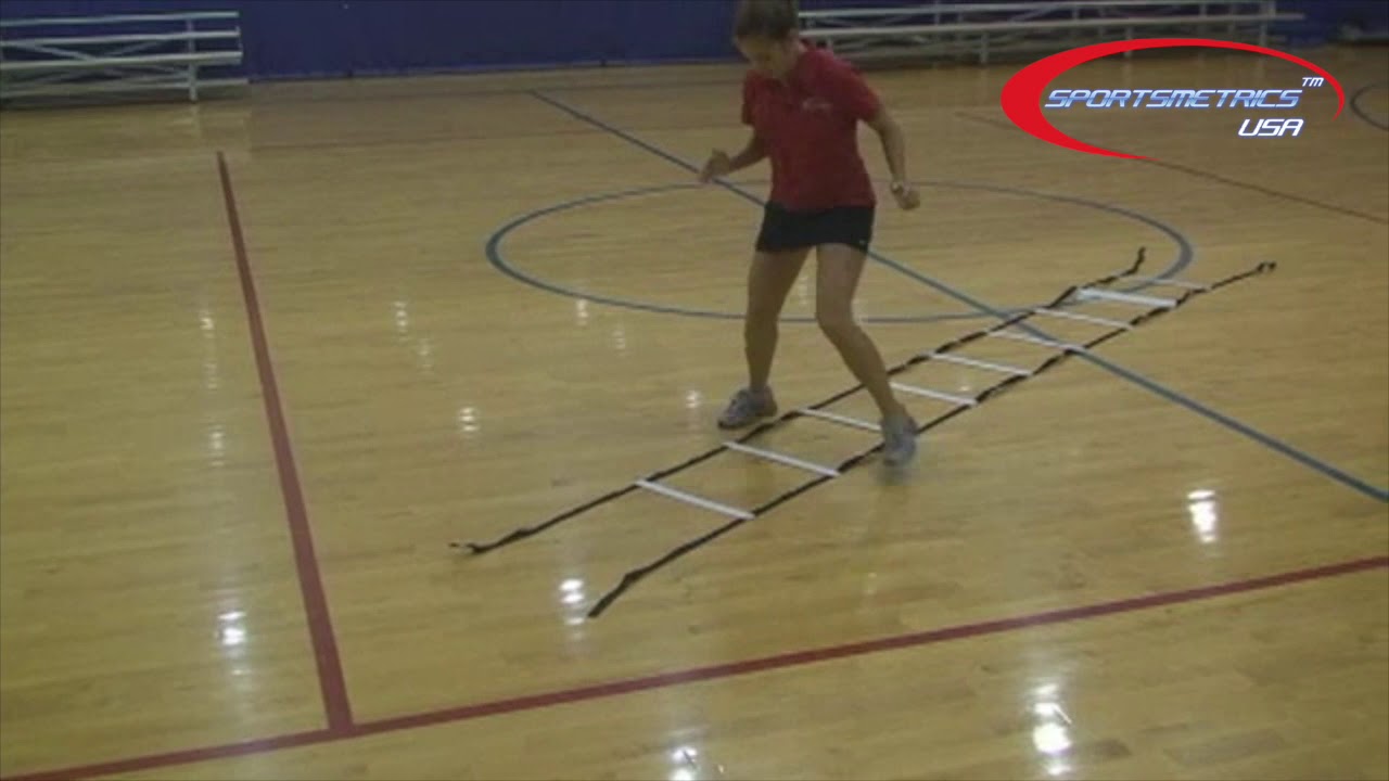 Sportsmetrics WIPP Ladder: Drill In-In/Out-Out - YouTube