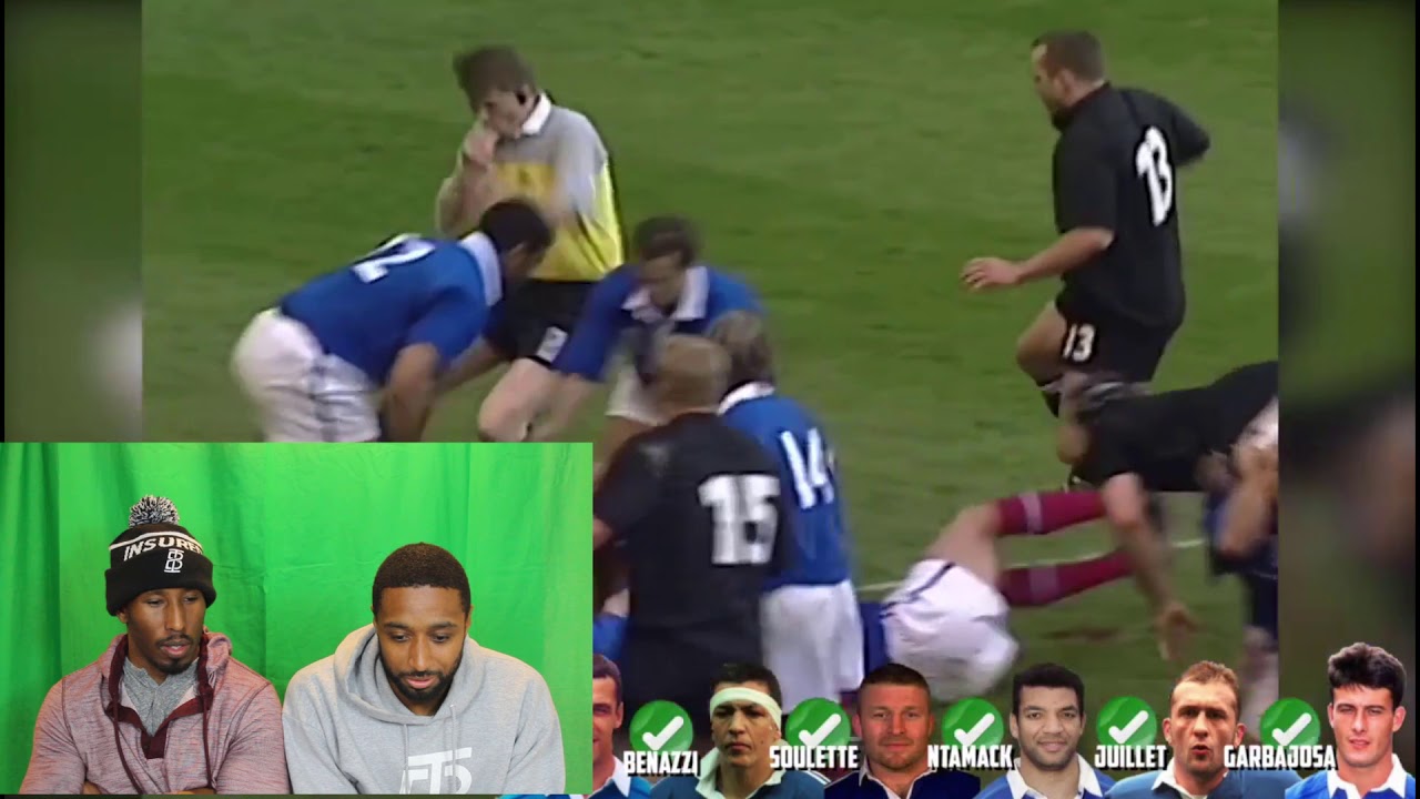 RUGBY GREAT JONAH LOMU HIGHLIGHTS REACTION - YouTube