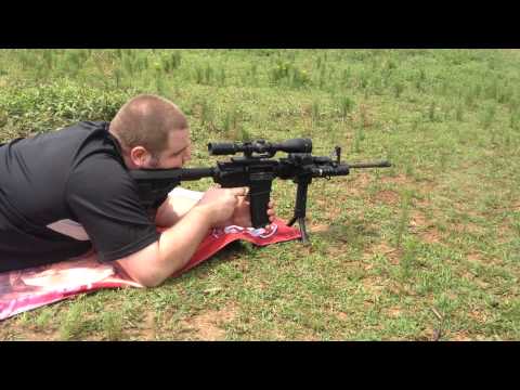 Rock River LAR15 unloading a mag