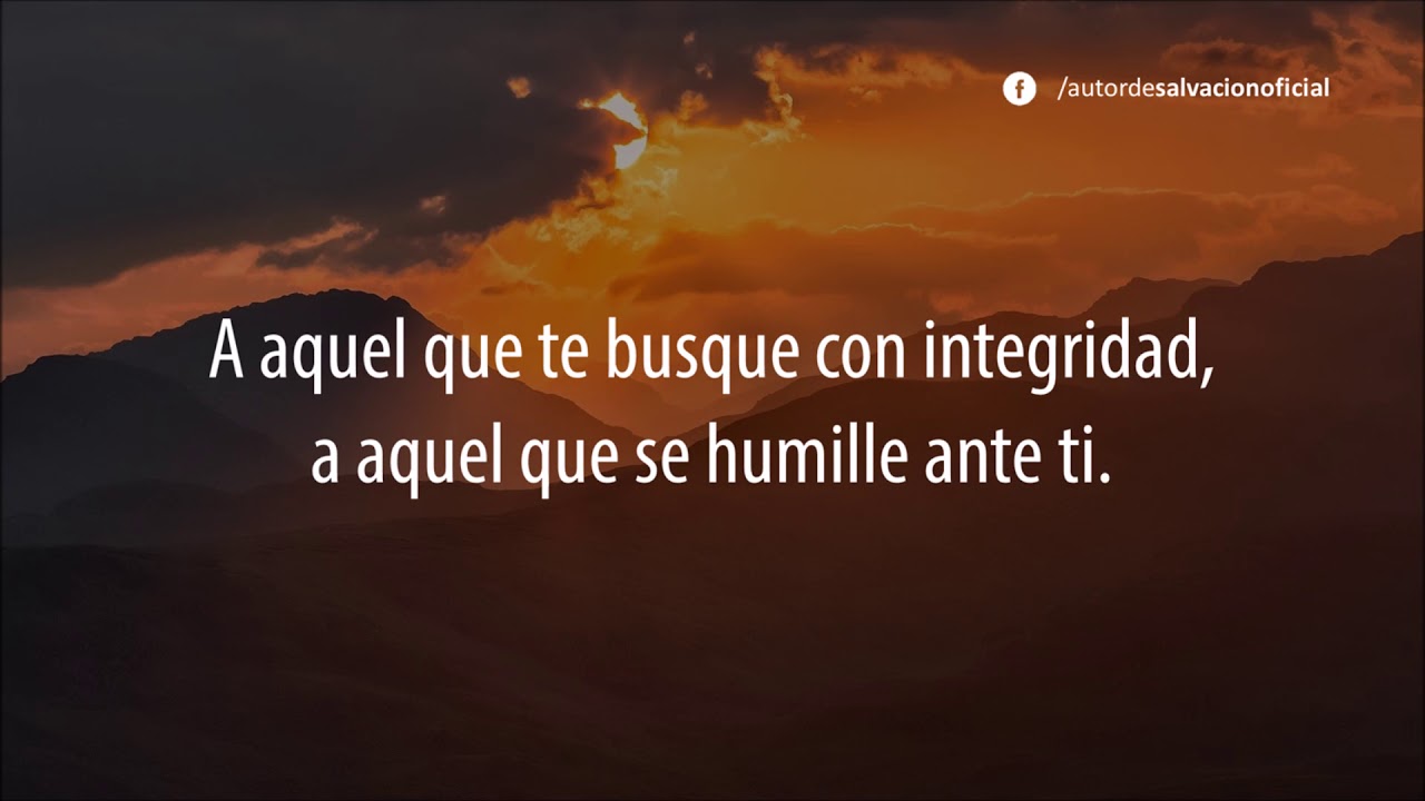 Al corazón contrito y humillado - Chuy Garcia (Letra) - YouTube