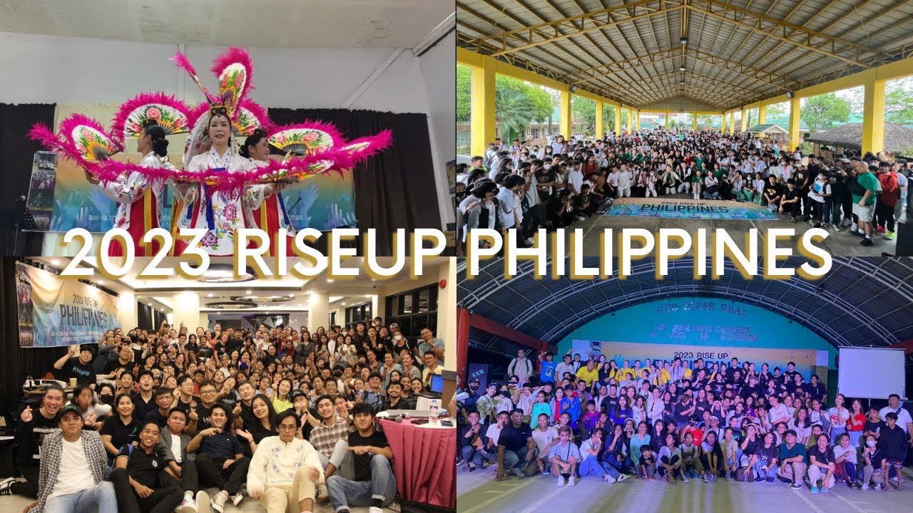 Day 1~6. 2023 Riseup Philippines 라이즈업 필리핀 - YouTube