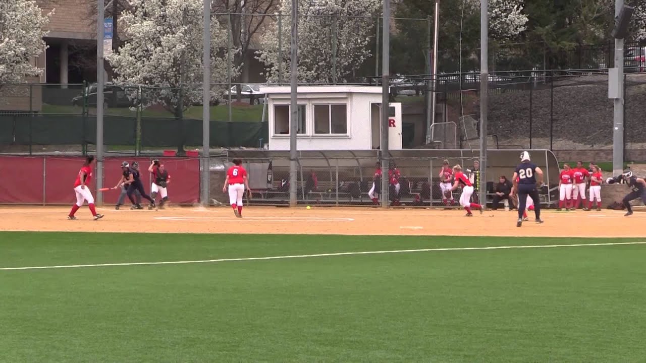 Softball Rutgers-Newark Senior Day vs. TCNJ - YouTube