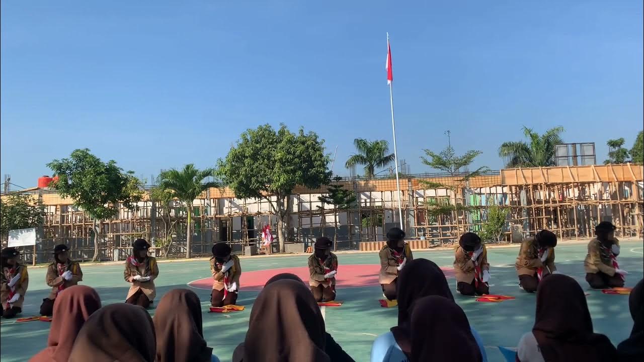 Penampilan Semaphore Dance Demo Ekstrakurikuler Pramuka SMAN 1 RAWAMERTA 2023/2024 - YouTube