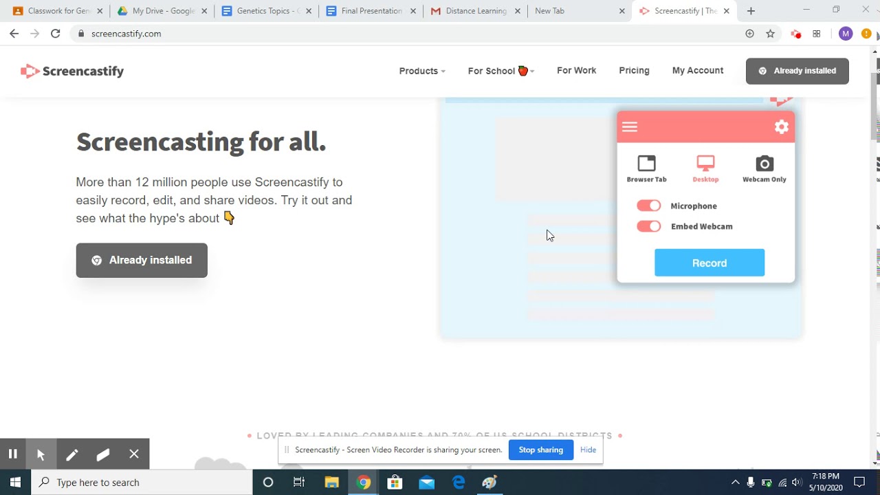 Screen Castify Final Project - YouTube
