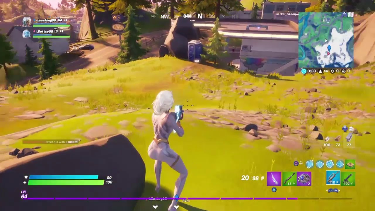 Fortnite battle royale marvel knockout and grinding challenges - YouTube