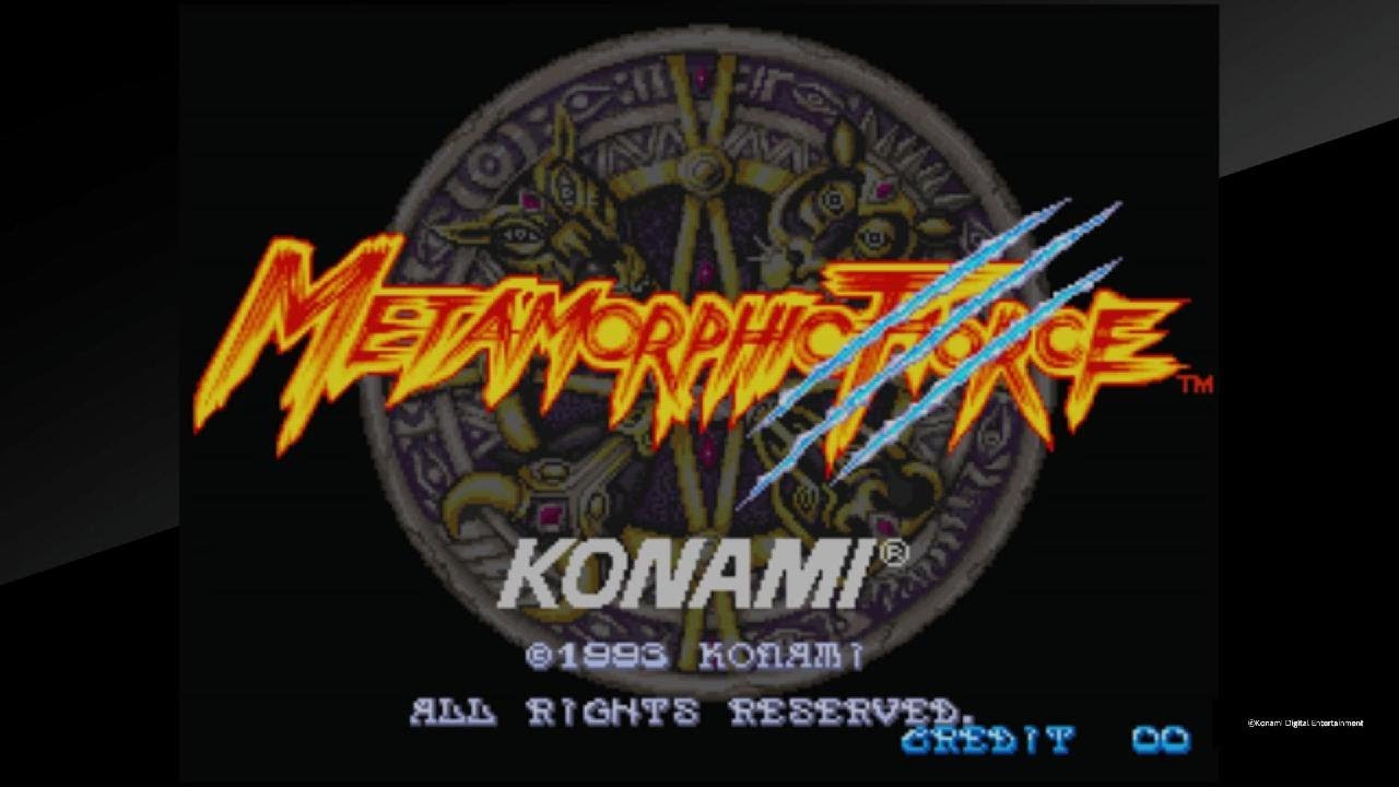 Arcade Archives METAMORPHIC FORCE - (Max, Normal Difficulty, Japanese ...