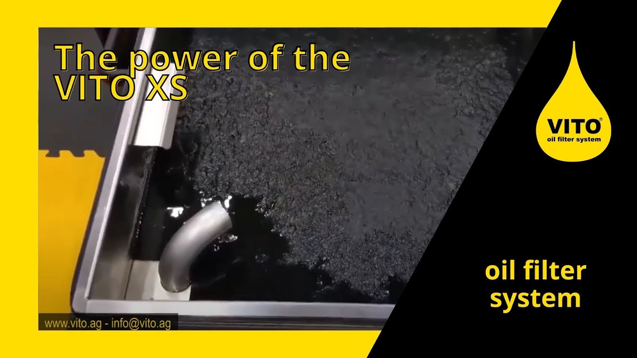 The power of the VITO® XS oil filter system - YouTube