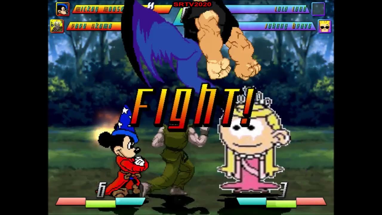 AC's Nut GAMES | MUGEN Req Match Series | Mickey Mouse EX & Rare Akuma ...