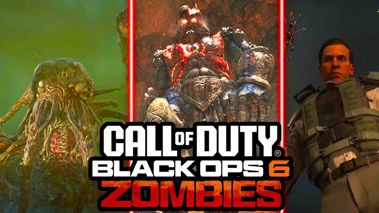 "ALL BO6 ZOMBIES EASTER EGGS!" Call of Duty: Black Ops 6 - SUPER EE ...