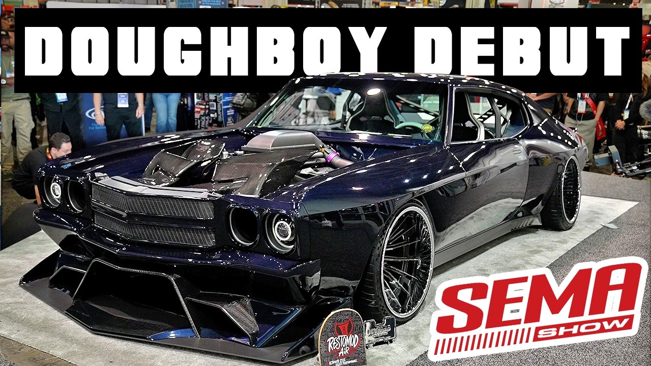 BLAZIN RODZ "DOUGHBOY" 2800HP Widebody Chevelle Full Debut @ SEMA 2024 ...