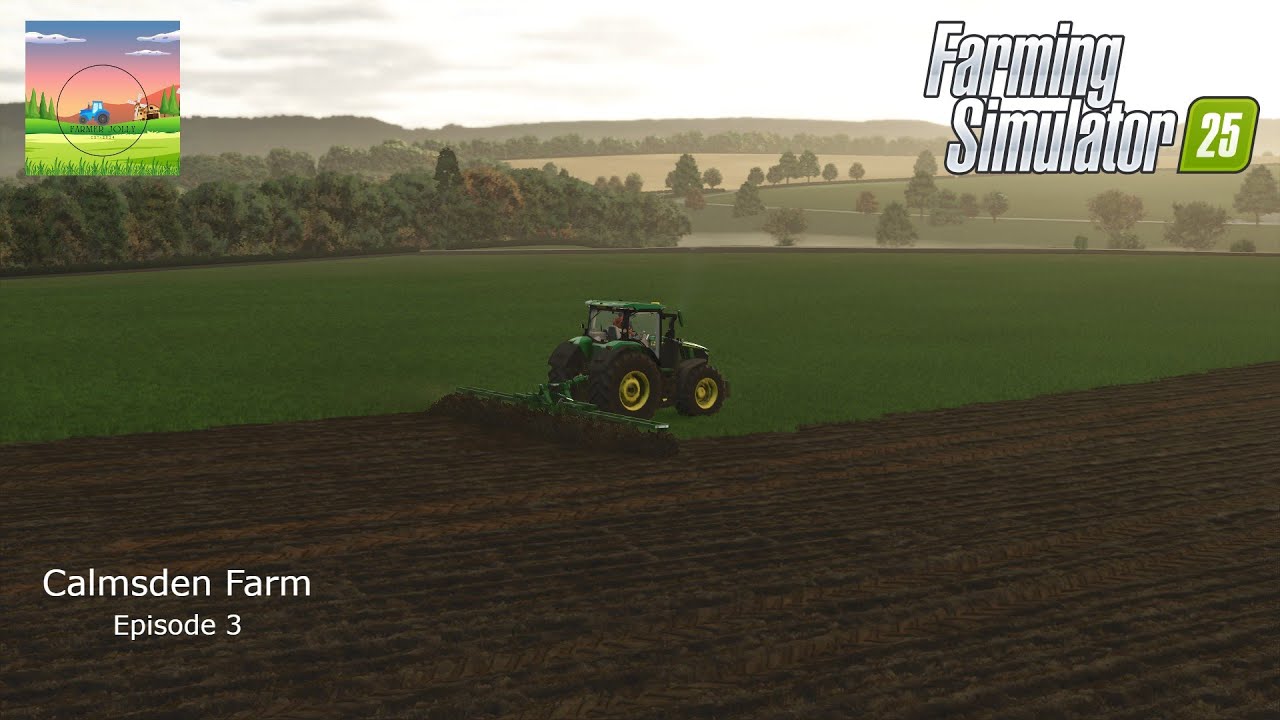 Making a Field - Calmsden Farm Let's Play | Episode 3 | Farming ...