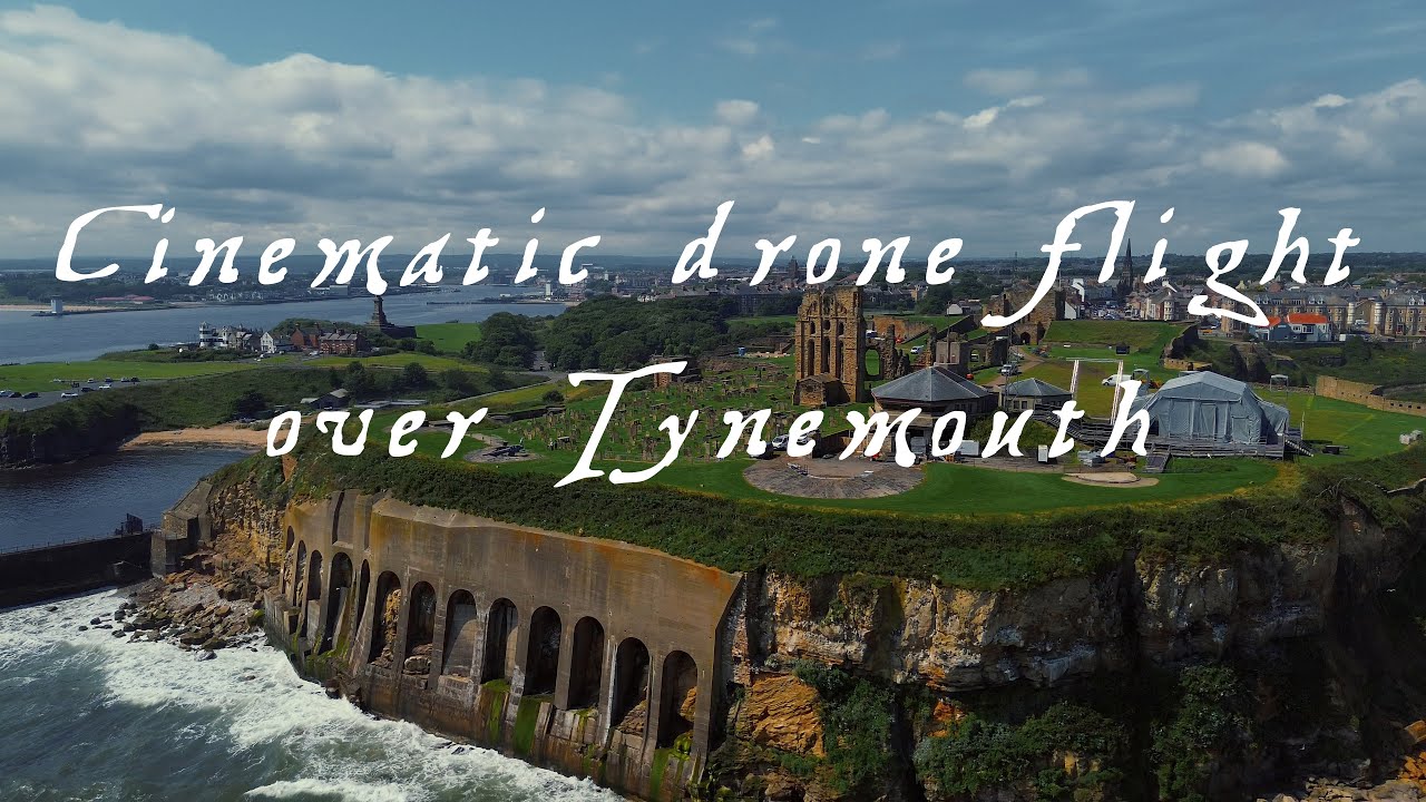 Beautiful Cinematic Drone Flight Over Tynemouth - YouTube