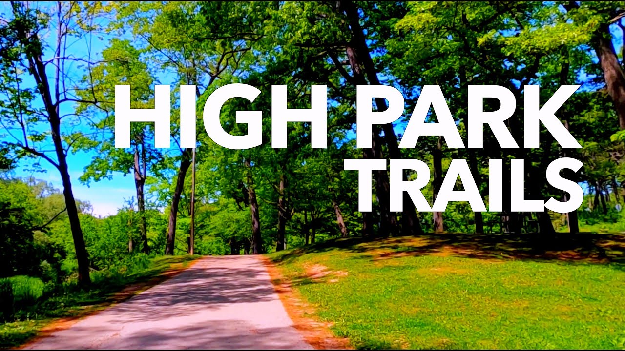 CYCLING IN TORONTO - HIGH PARK TRAILS - YouTube