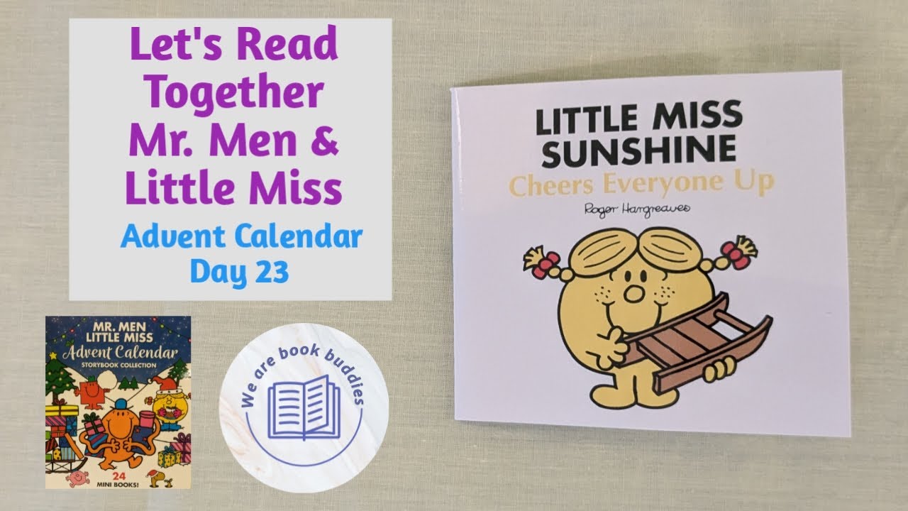 Let's read together a Mr Men Little Miss book. Day 23 Little Miss ...
