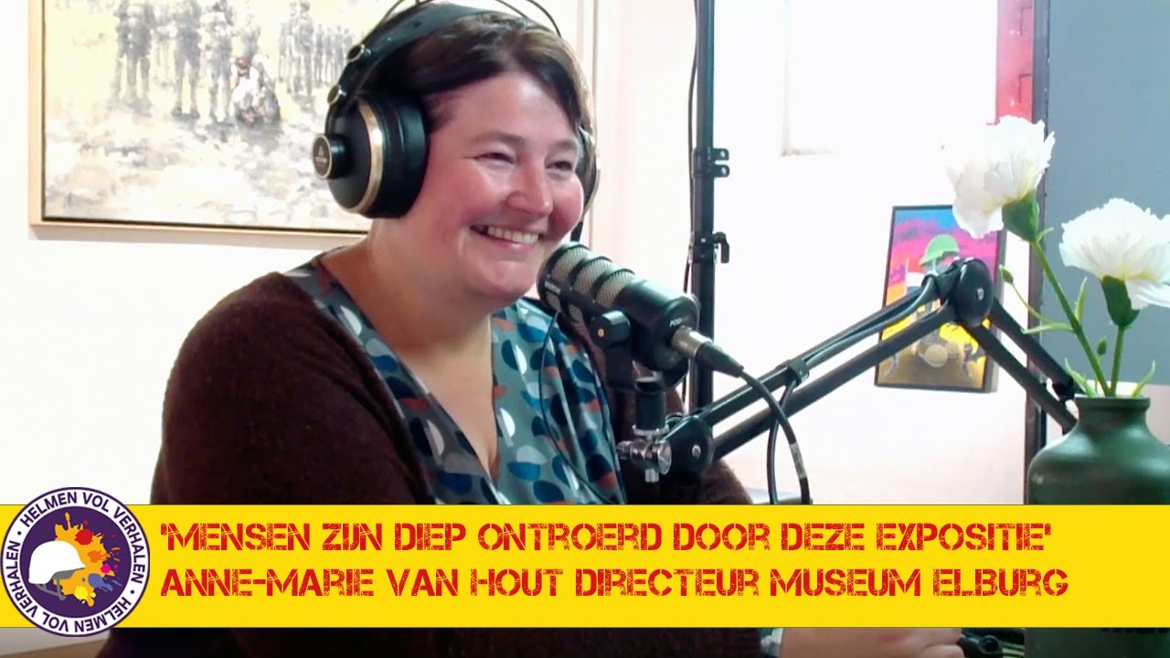 Mensen zijn diep ontroerd door expo #HelmenVolVerhalen - Anne-marie van ...