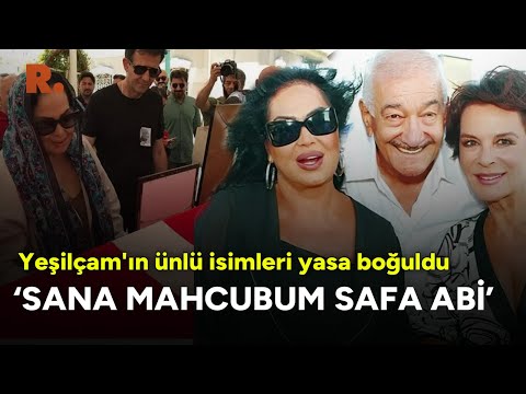 Usta senarist Safa Önal'a ünlü isimlerden duygusal veda