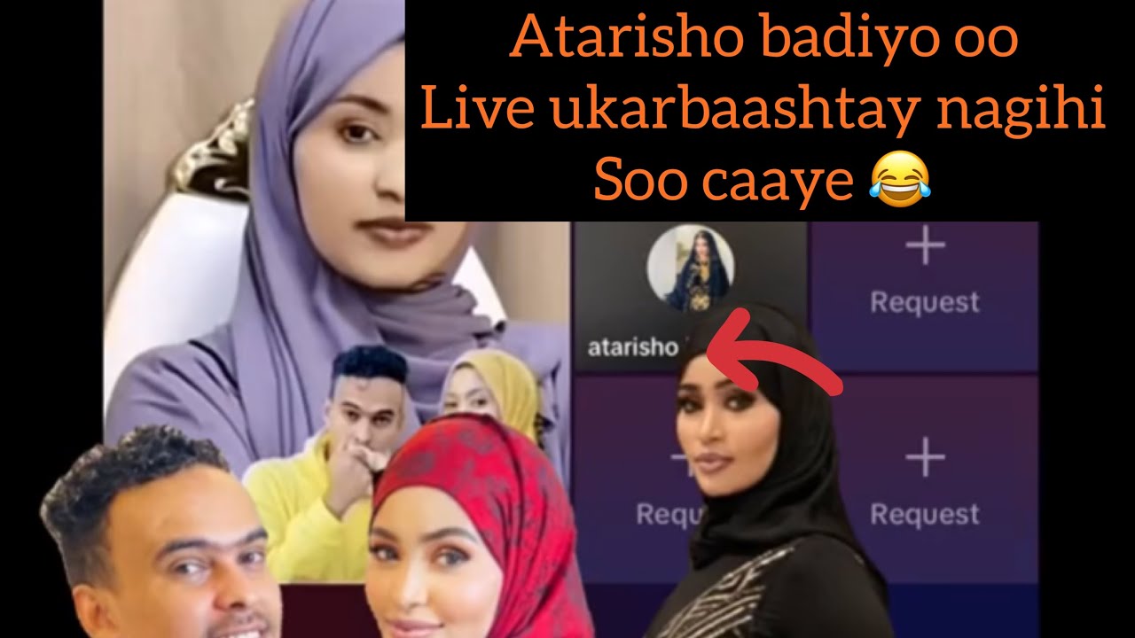 ATARISHO BADIYO OO KARBAASHTAY NAAGIHI SOO CAAYE LIVE 😂 | ISKUFILAN ...