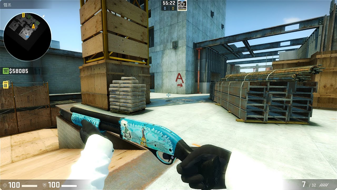 CS:GO Skin : Sawed-Off | Serenity - YouTube