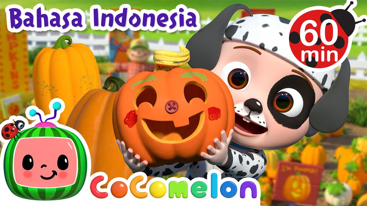 Ladang Labu Lagu Halloween 🎃🧑‍🌾 | CoComelon Bahasa Indonesia - Lagu ...