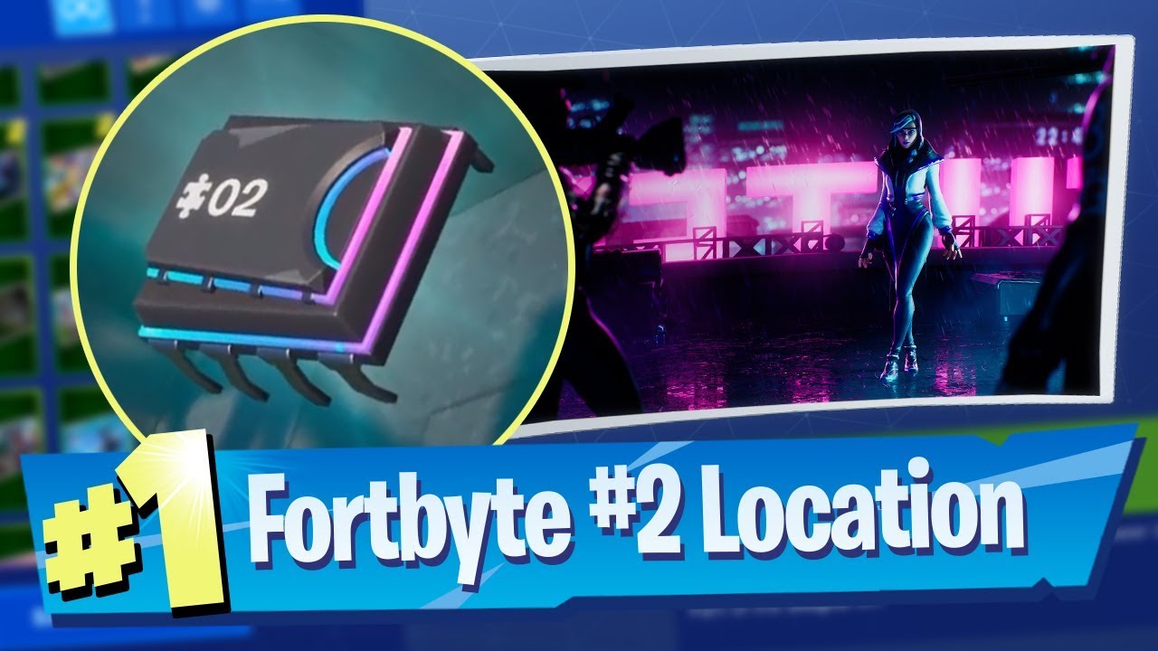 Fortnite Fortbyte #2 Location - Found at a location hidden within ...