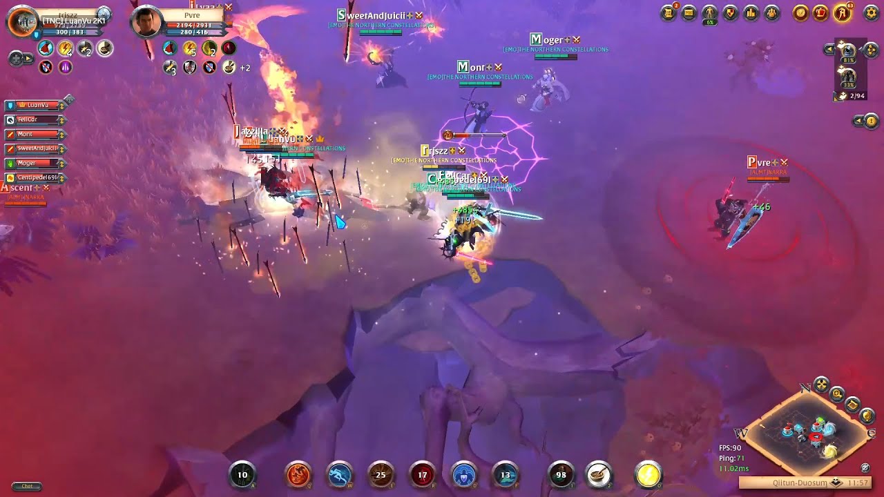 (albion online) Fighting every matchup with different kinds of weapons ...