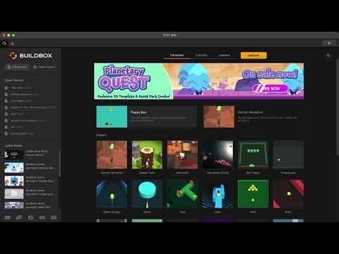 Toturial how to make jumping cube - Buildbox - YouTube