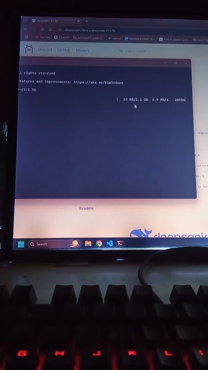 Without Internet | How to Install and Run Deep seek R1 Locally Using Ollama - YouTube