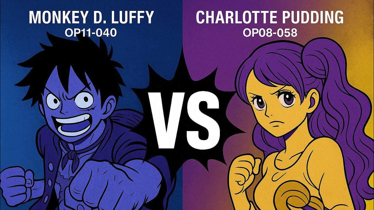 Luffy OP11 VS Pudding OP08 - YouTube